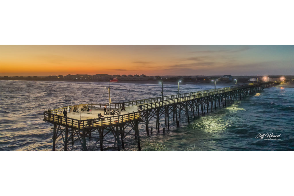 JW118 Seaview Pier Winter Sunset – Above Topsail