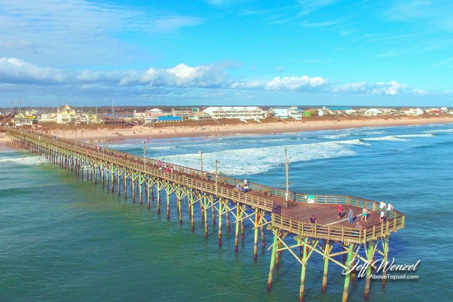 JW068: Surf City Pier in December – Above Topsail